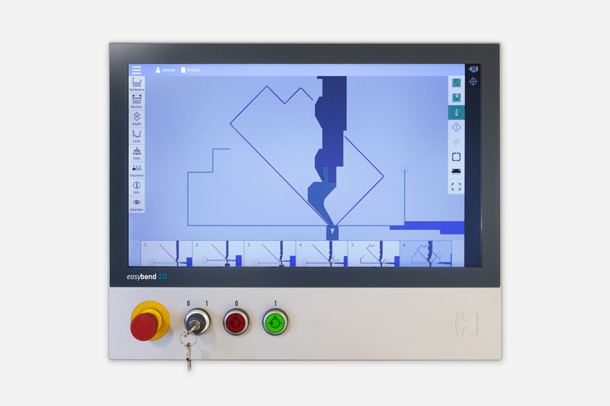 CNC-Abkantpressen HACO SYNCHROMASTER
